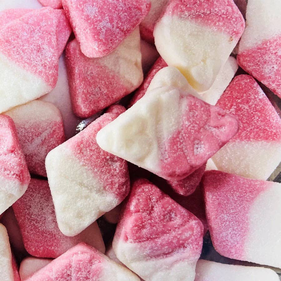 Bubs Sour Strawberry Vanilla Diamond Gummy Candy – Sisters Sweet Treats