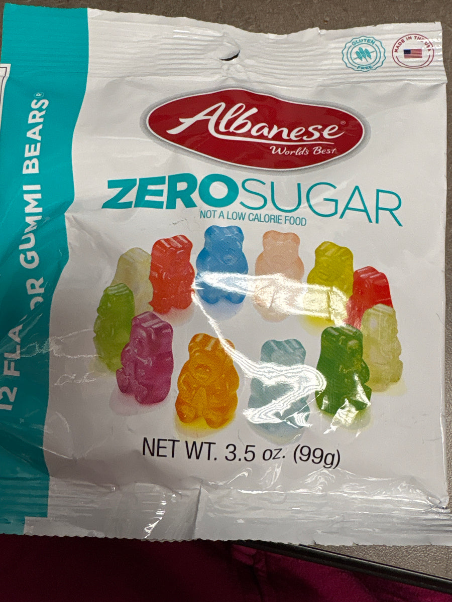Albanese Zero Sugar Gummi Bears – Sisters Sweet Treats
