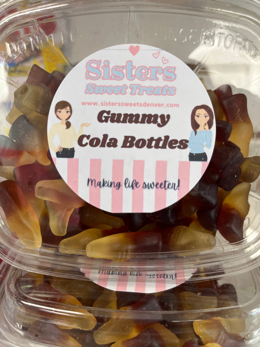 Gummy Cola Bottles Tub – Sisters Sweet Treats